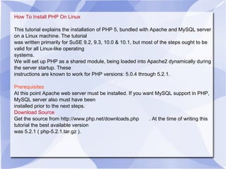 Php ppt | PPT
