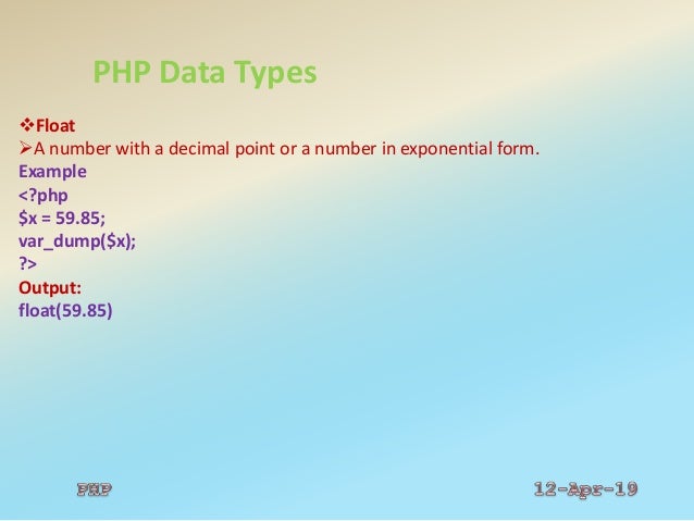 PHP Basics
