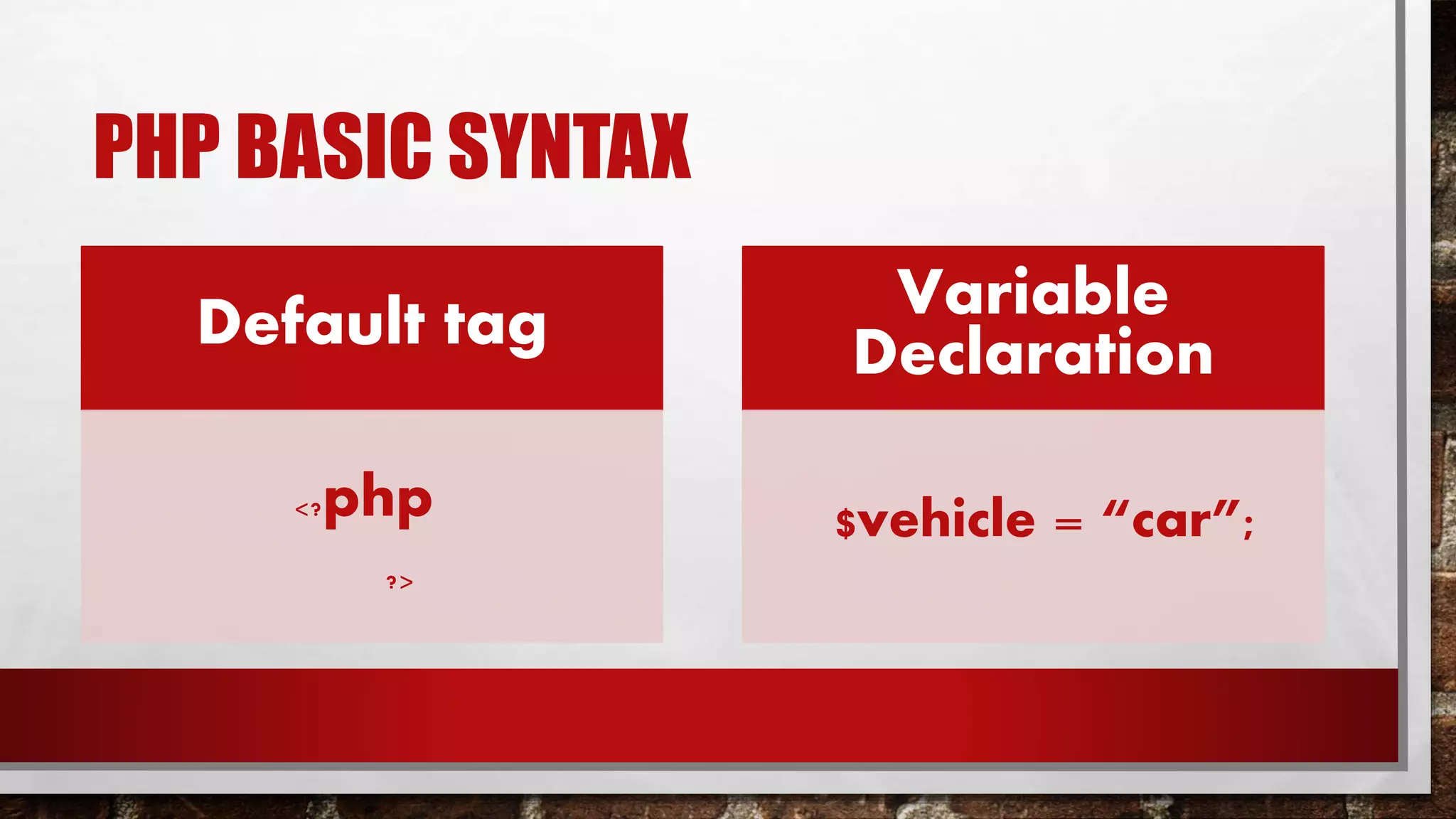 Php Presentation Ppt 2630