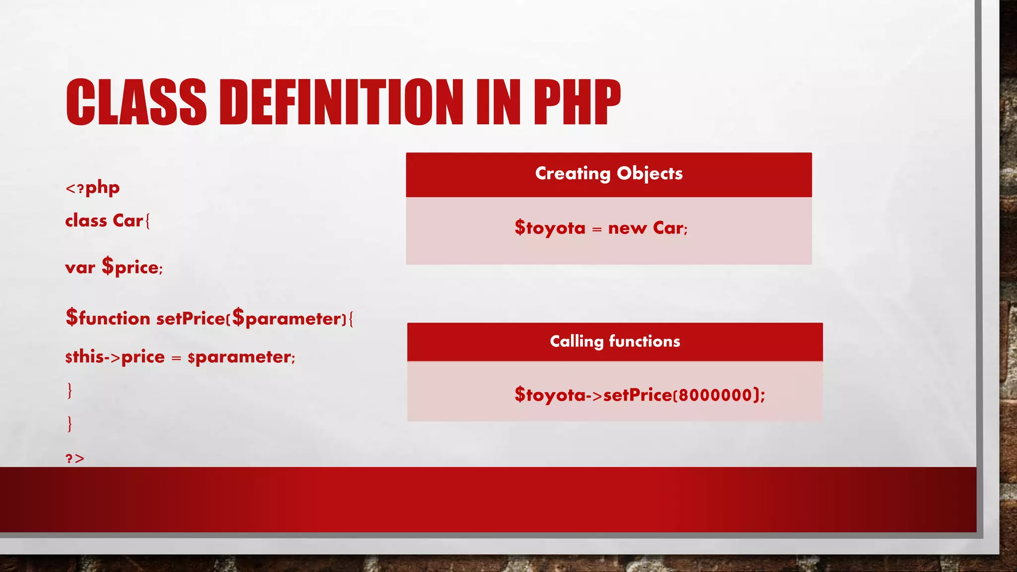 Php presentation | PPT