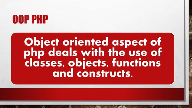 Php Presentation Ppt 7096