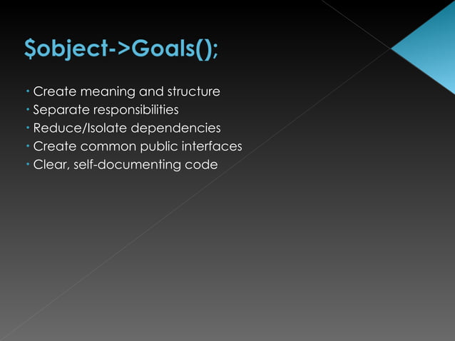 PHP - Procedural To Object-Oriented | PPT