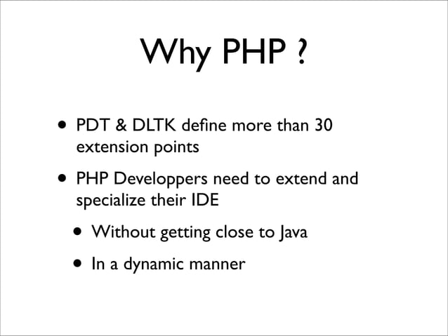 E4/PHP Summer of Code proposal | PPT E4/PHP Summer of Code proposal | PPT
