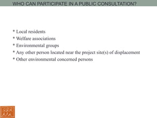 Public consultation process | PPTX