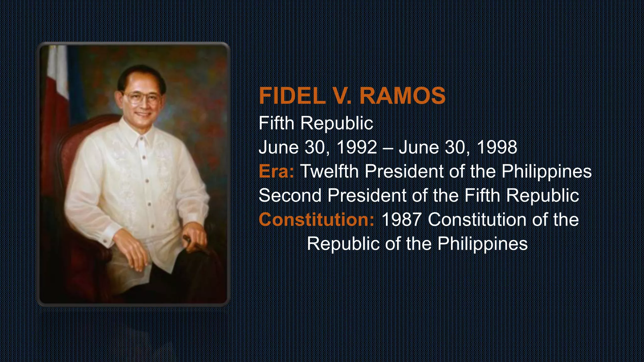 Presidents of the Philippines (Era & Constitutions) Summary | PPTX