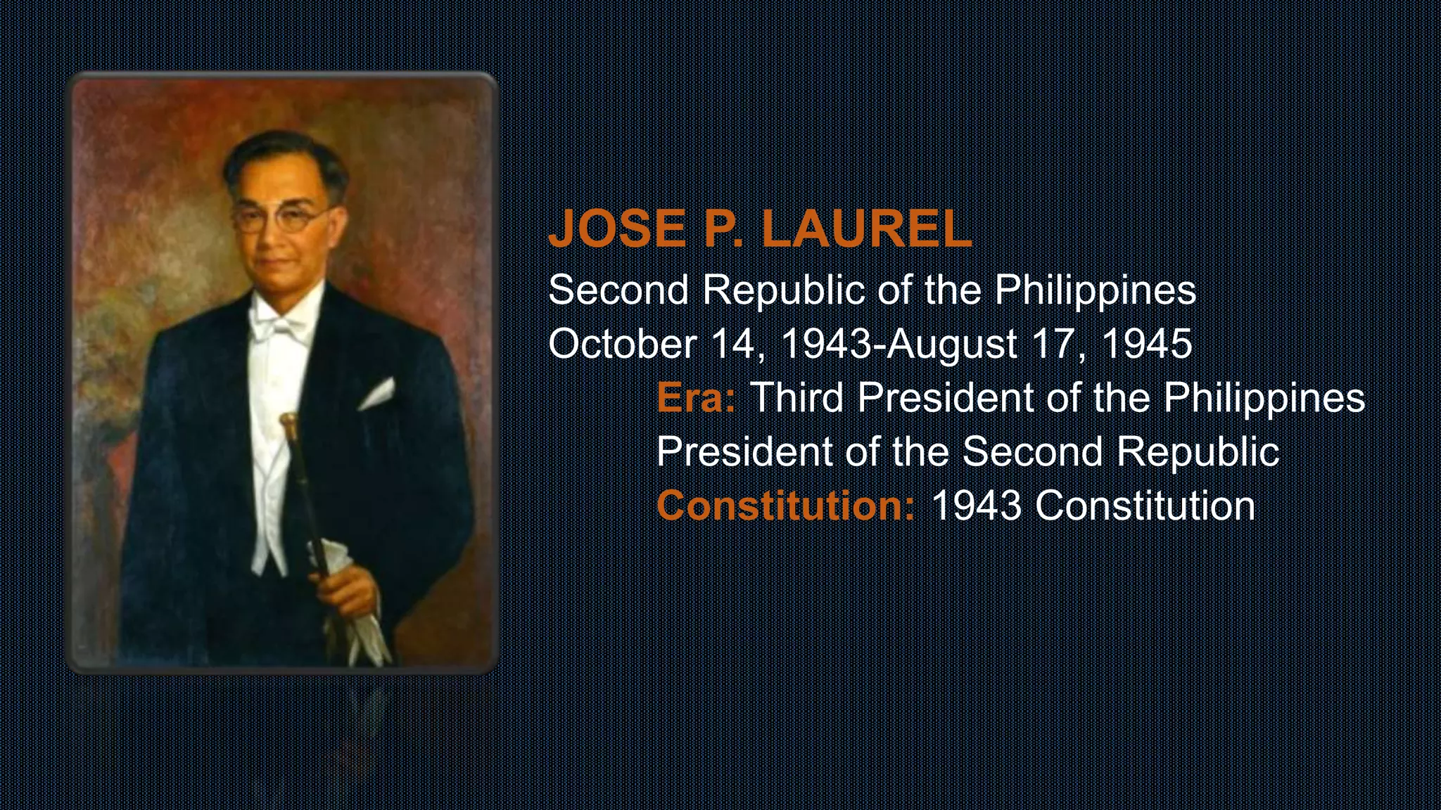 Presidents of the Philippines (Era & Constitutions) Summary | PPTX