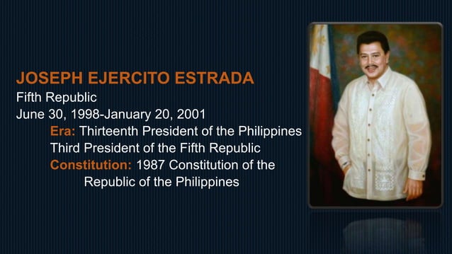 Presidents of the Philippines (Era & Constitutions) Summary | PPTX