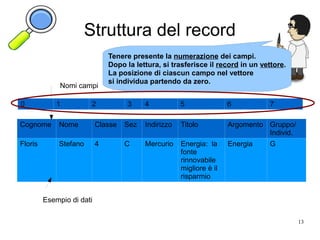 PHP, ricerca dati_in_file_sequenziali | PDF