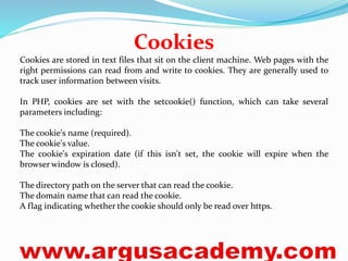 Php session | PPSX | Databases | Computer Software and Applications