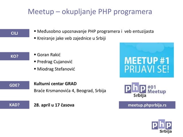 PHP Srbija | PPTX