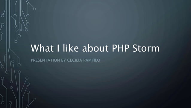 Php storm | PPT