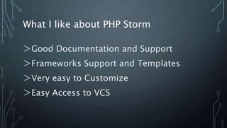 Php storm | PPT