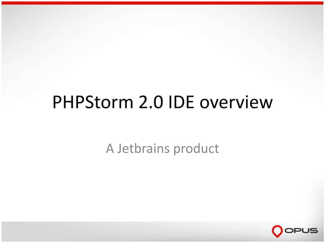 Php storm intro | PPT