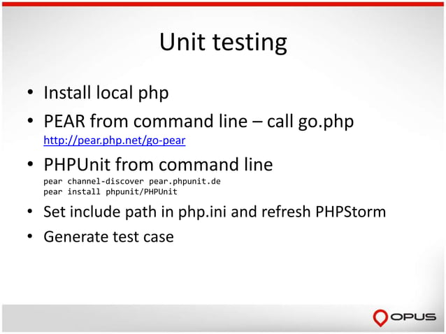 Php storm intro | PPT