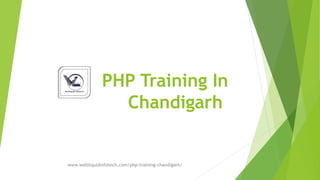 Php training in chandigarh | PPT