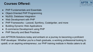 PHP Training Institute in Noida.pptx