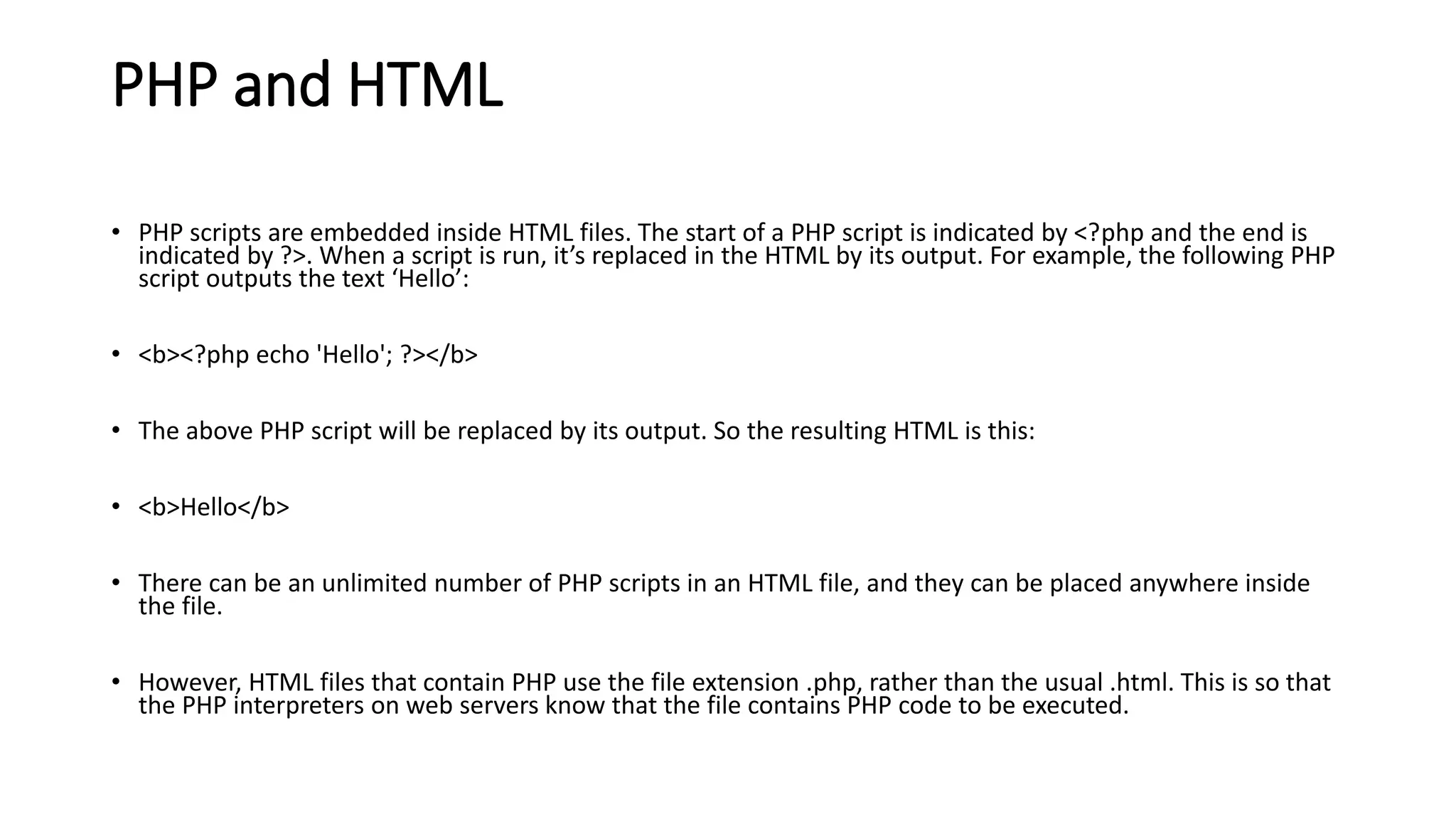 Php Tutorial Ppt 
