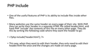 Php tutorial | PPT