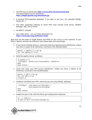 Php tutorial (2) | PDF