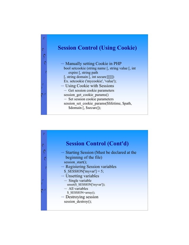 Php tutorial handout | PDF