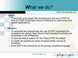 Phpugph Presentation | PPT