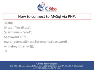 Php verses my sql | PPT