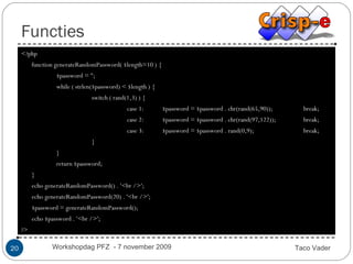 Beginnen met PHP | PPT