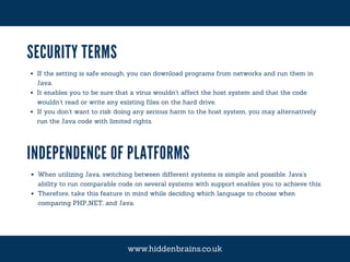 PHP vs .NET vs JAVA : The Right Tech for Your Next Big Project | PDF