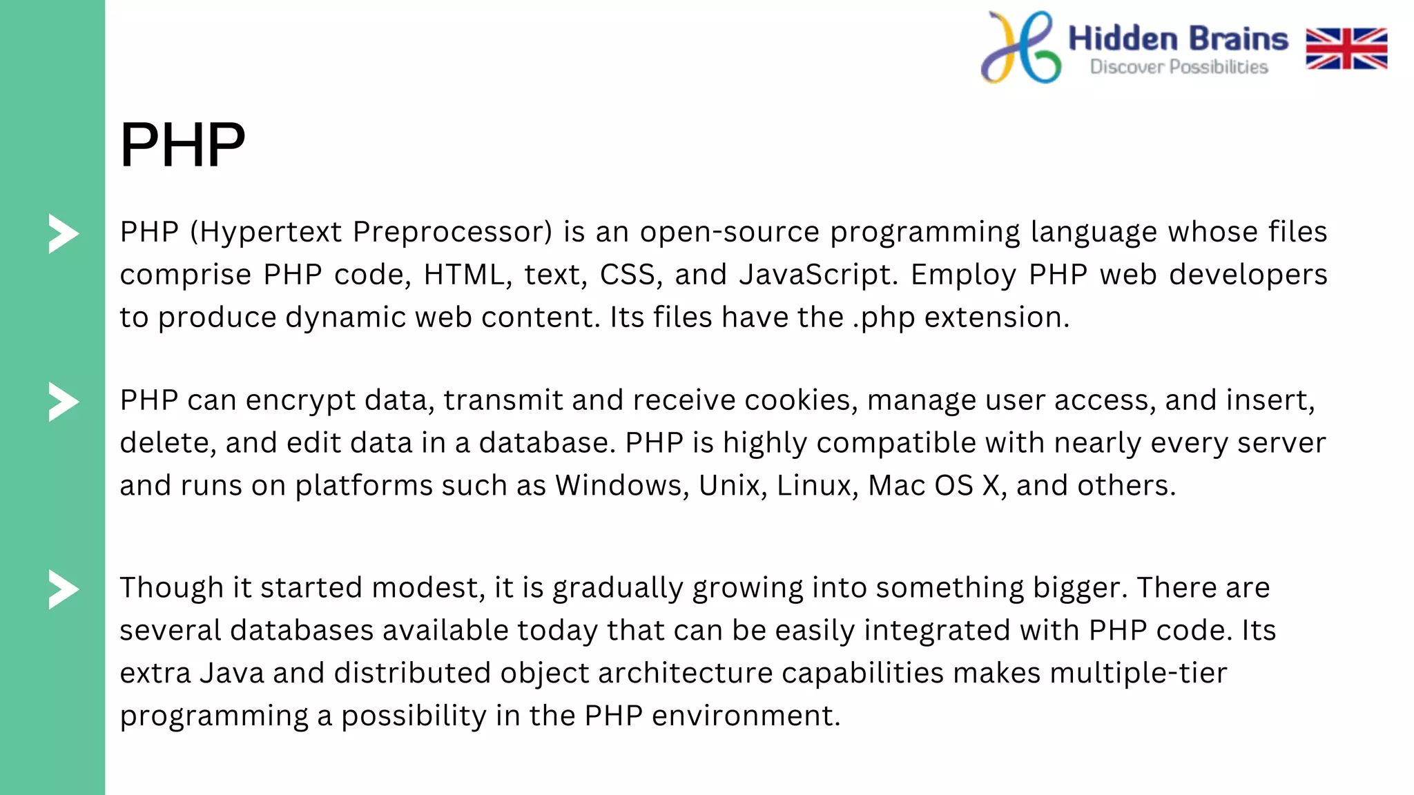Difference Between Asp.Net and PHP | PPT