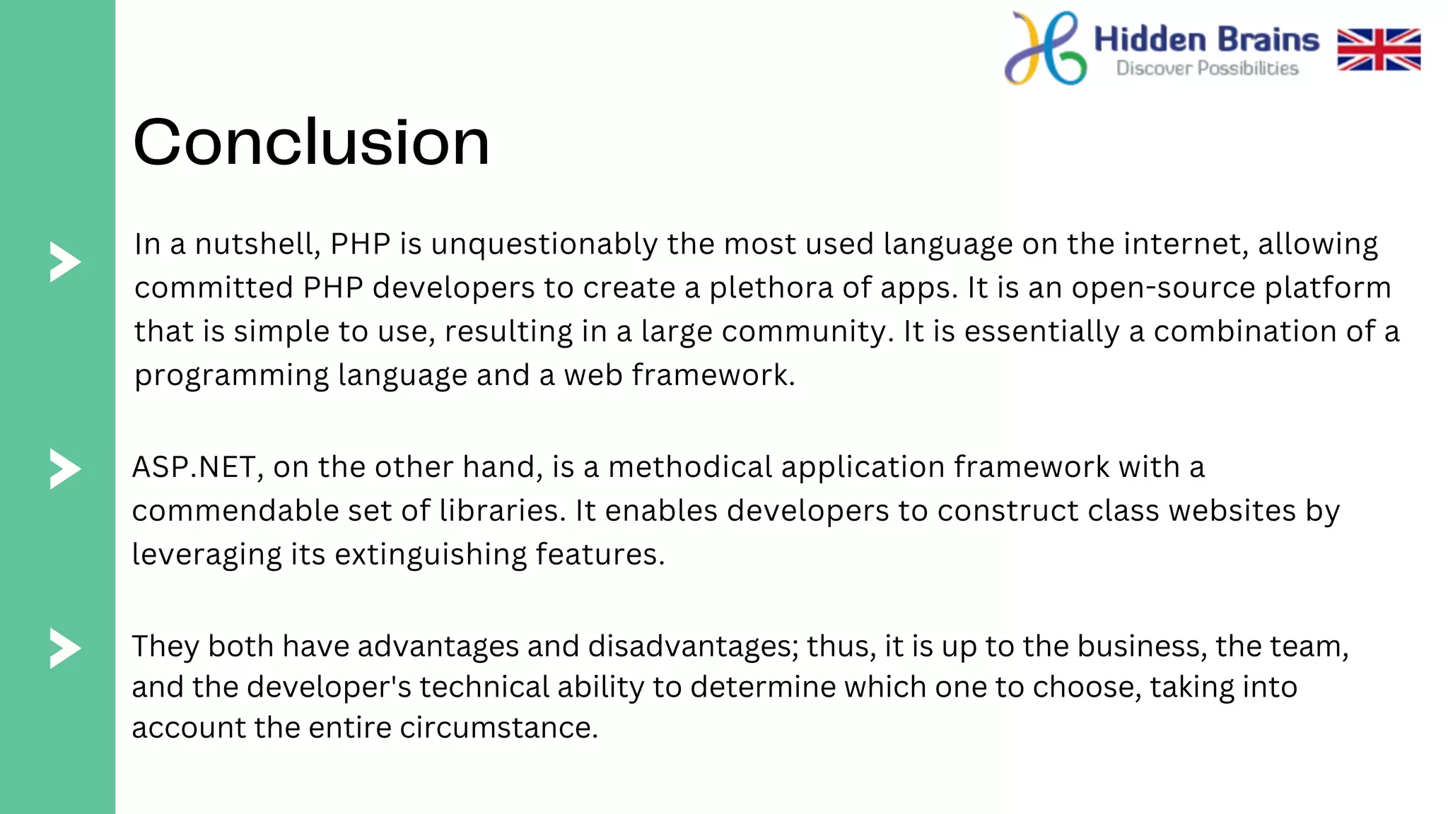 Difference Between Asp.Net and PHP | PPT