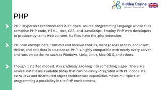 Difference Between Asp.Net and PHP | PPT