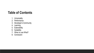 PHP vs JavaScript | PPTX