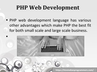 PHP Web Development | PPT | Free Download