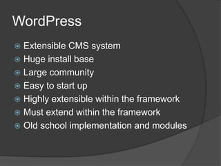 PHP Web Frameworks Introduction | PPTX