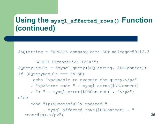 Php With Mysql Database 2505