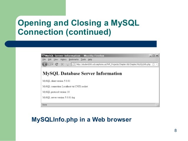 Php With Mysql Database 5362