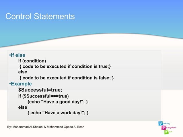 Php workshop L02 php basics | PPT