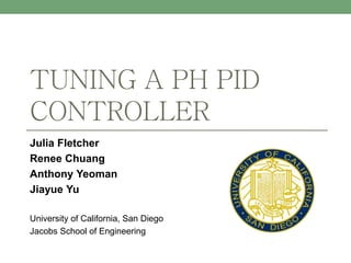 Tuning a pH PID Controller | PPTX