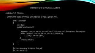 PHP distribuído e paralelo: multithread + stream sockets | PDF | Web Design and HTML | Internet