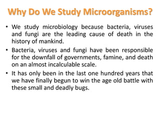 History and Scope of Microbiology | PPTX