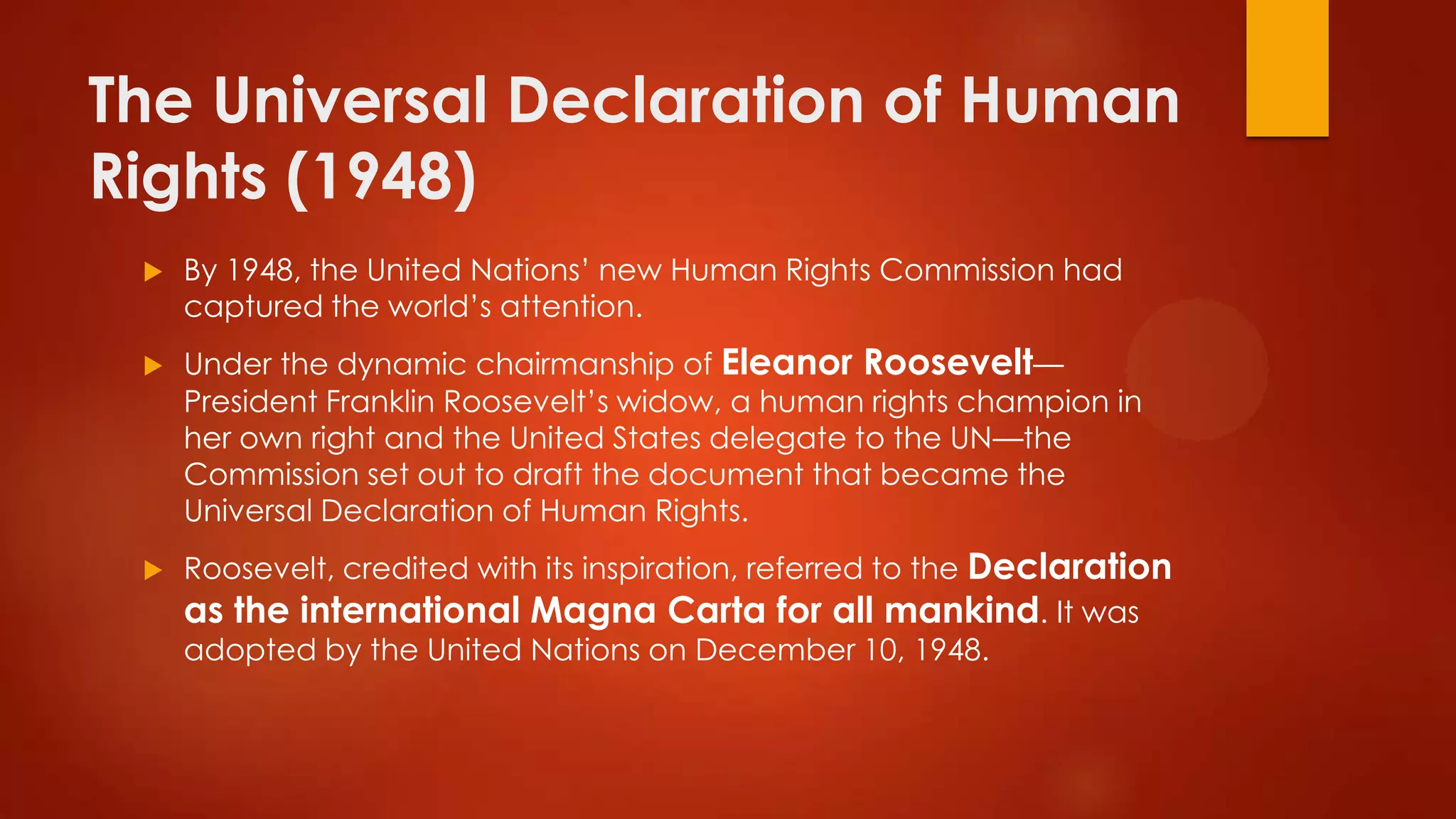 History of Human Rights | PPTX