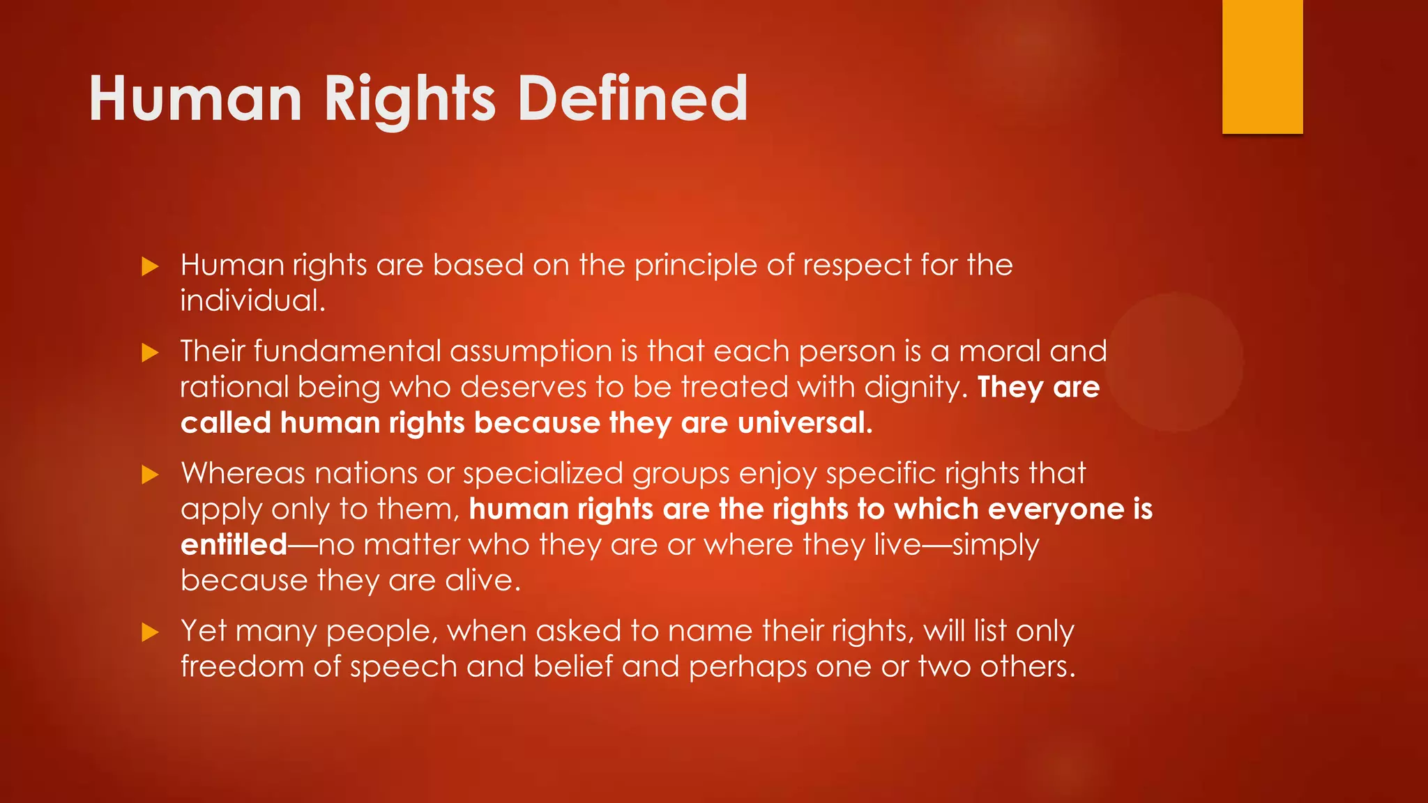 History of Human Rights | PPTX