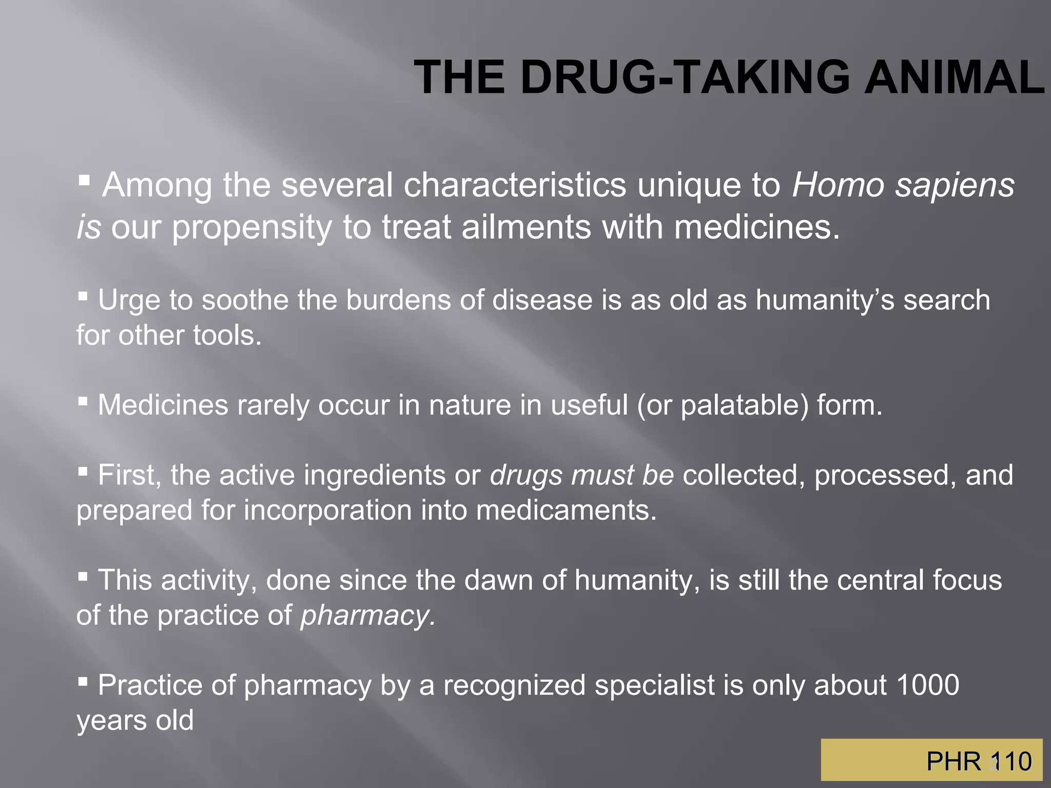 Evolution of Pharmacy/History of Pharmacy | PPT