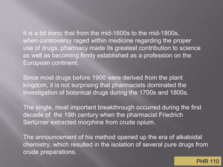 Evolution of Pharmacy/History of Pharmacy | PPT