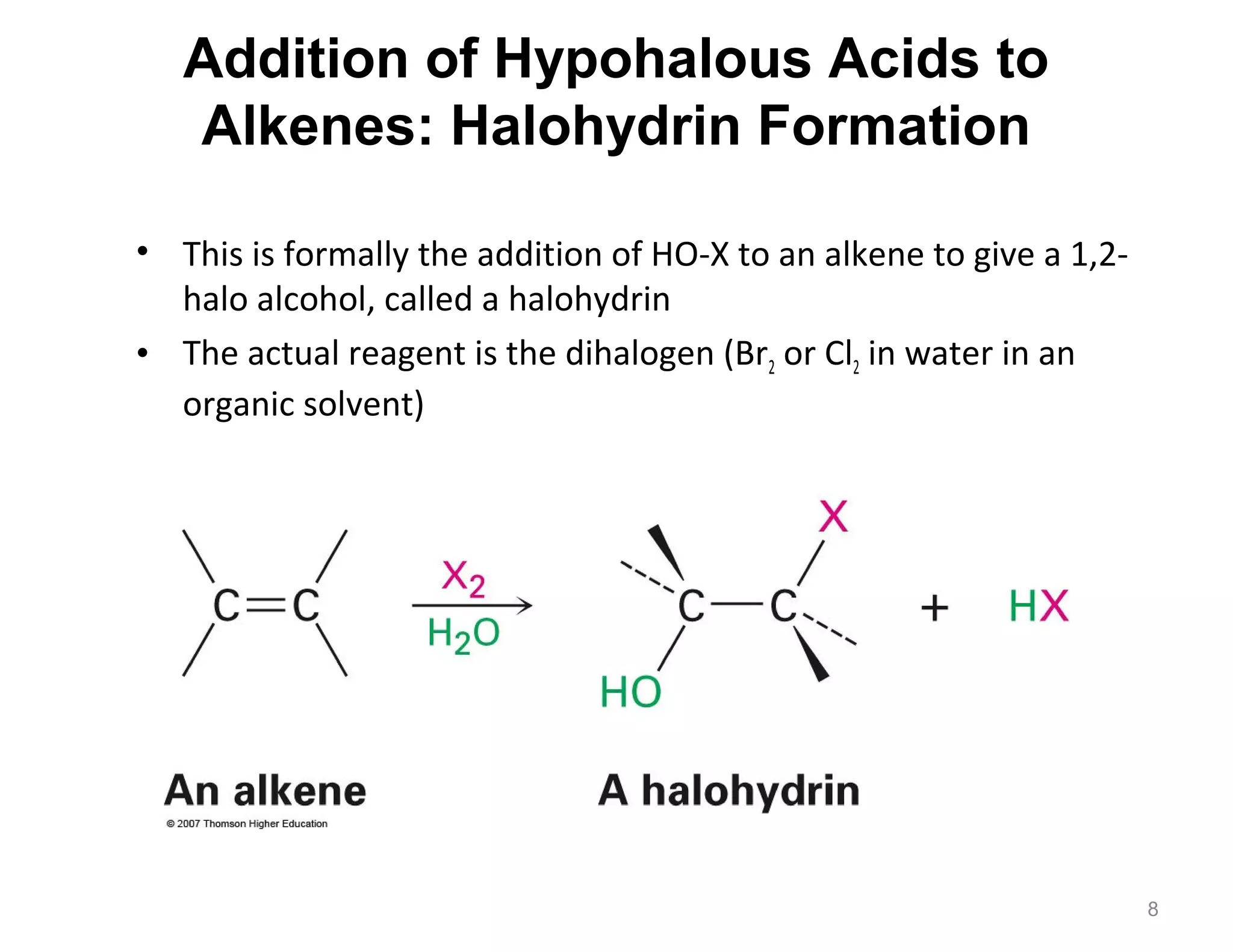 Alkenes: Reactions and Synthesis | PPT