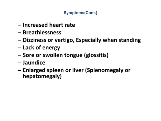 Blood (RBC, Anemia, Polycythemia) | PPTX | Blood Disorders | Diseases ...