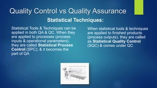 QA vs QC | PPTX