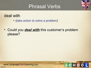 English Grammar - Phrasal verbs | PPT