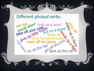 Phrasal verbs | PPTX
