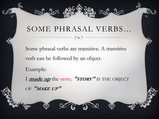 Phrasal verbs | PPTX